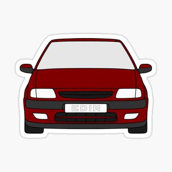 "Citroen Saxo VTS VTR 1996-1999 burgundy brown color" Sticker for Sale ...