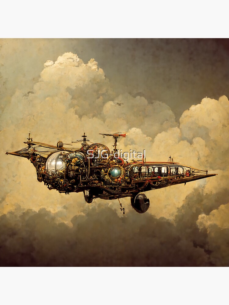 "Iron flyer" Sticker for Sale by SJG-digital | Redbubble