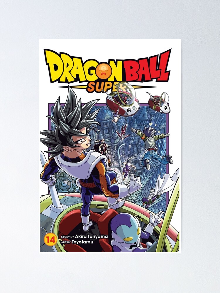 "Dragon Ball Super Manga Vol. 14 Cover" Poster for Sale by saucyshirts ...