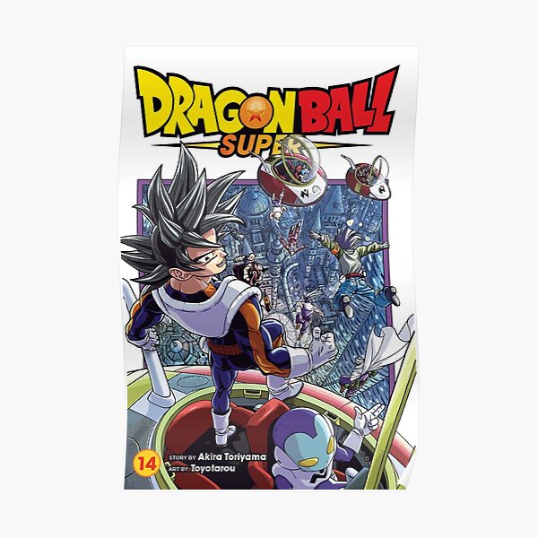 "Dragon Ball Super Manga Vol. 14 Cover" Poster for Sale by saucyshirts ...