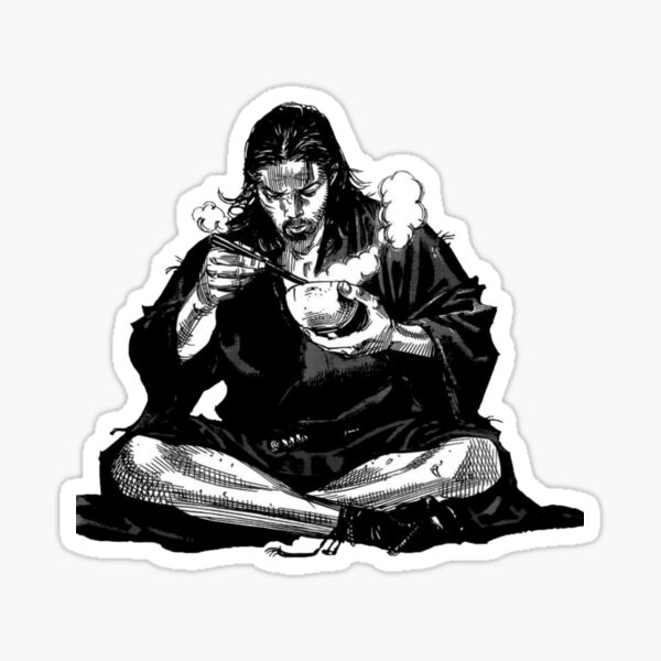 "Vagabond" Sticker for Sale by Saad221 | Redbubble