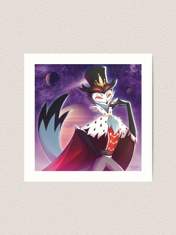 "Stolas Space - Helluva Boss" Art Print for Sale by Azilord | Redbubble