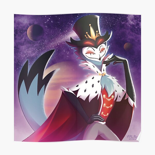 "Stolas Space - Helluva Boss" Poster for Sale by Azilord | Redbubble