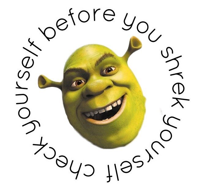 "Get Shreked Sticker" by Beeline Design | Redbubble