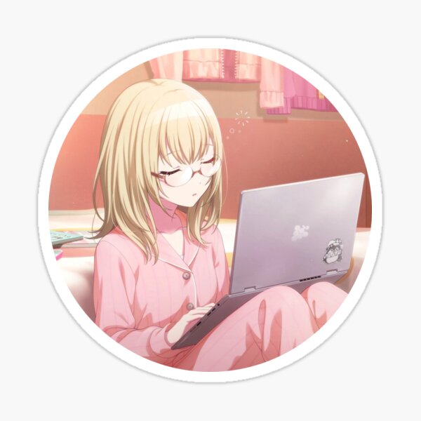 "Kohane Azusawa" Sticker by Lauwuuh | Redbubble