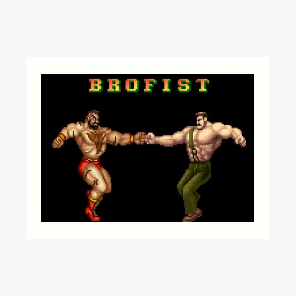Brofist Art Prints | Redbubble