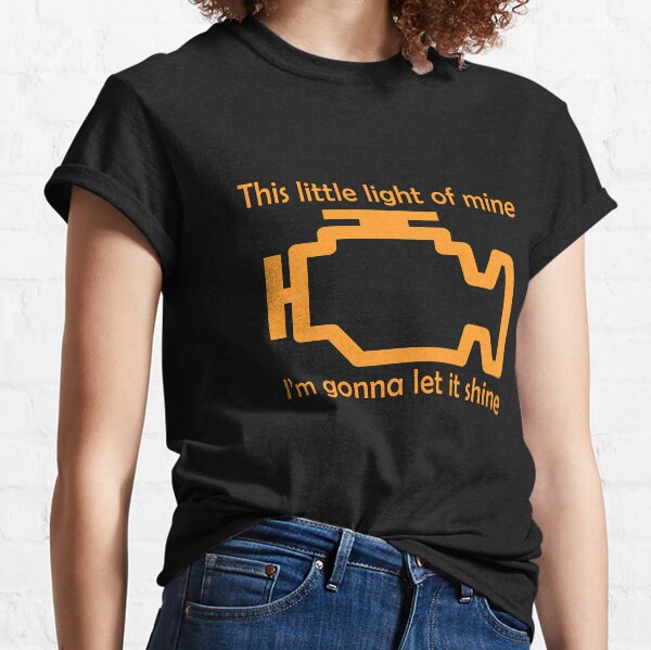 Absatz Nachahmung Treu check engine t shirt Text Offizier Braut