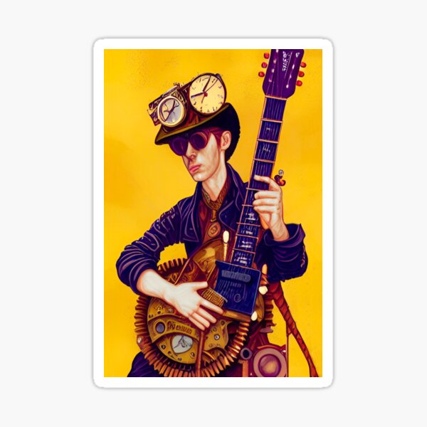"Steampunk Earl" Sticker for Sale by carlunruh | Redbubble