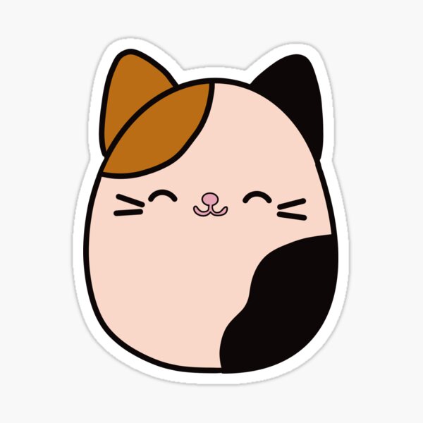 "Cam the Cat Squishmallow" Sticker for Sale by jocelynakemi | Redbubble