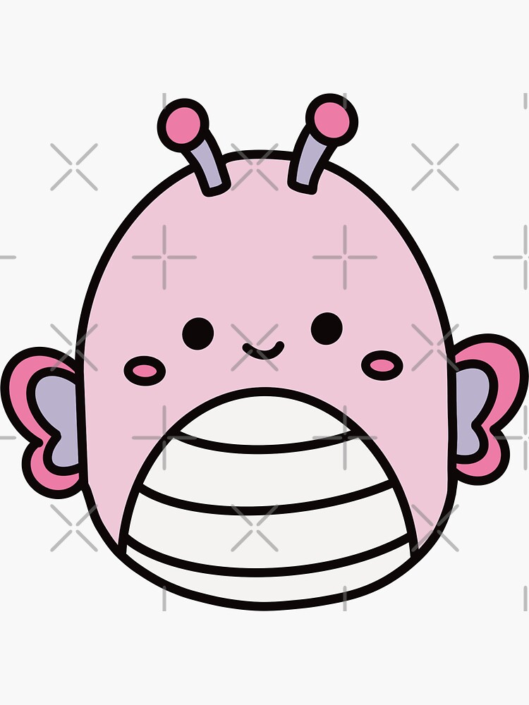 "Maribel Butterfly Squishmallow" Sticker for Sale by jocelynakemi ...