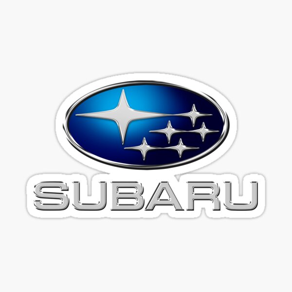 "Subaru Car" Sticker for Sale by digitalgifts22 | Redbubble