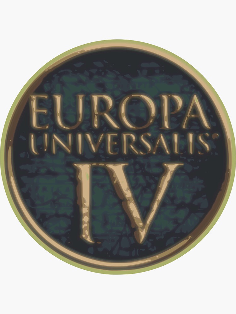"Europa Universalis 4 - Eu4 Paradox Game Logo" Sticker for Sale by ...