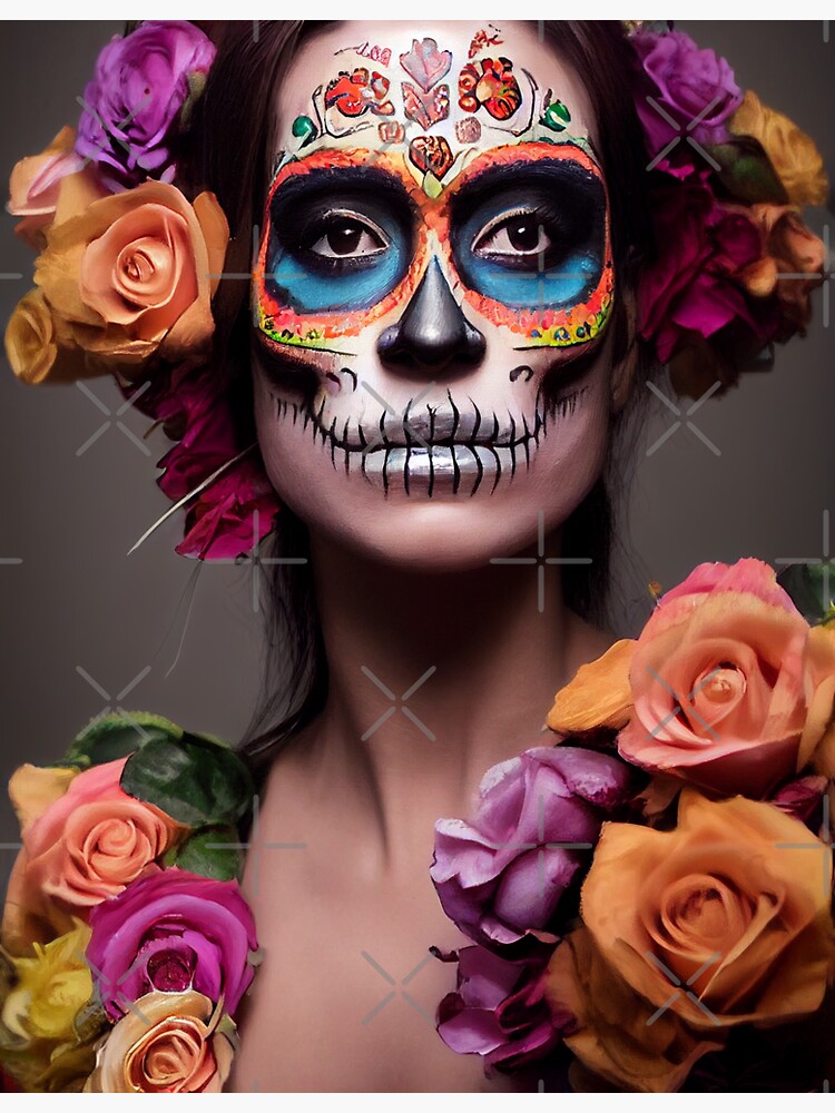 Calaveras Jour Des Morts 13" Dia De Los Muertos Day Of The Dead