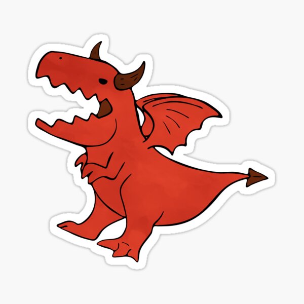 "Multiverse Of Rexes - Devil Rex" Sticker for Sale by yihanlow | Redbubble