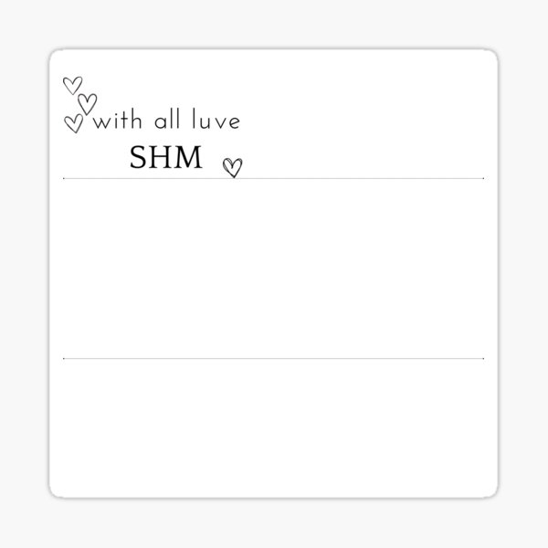 Shm Gifts & Merchandise for Sale | Redbubble