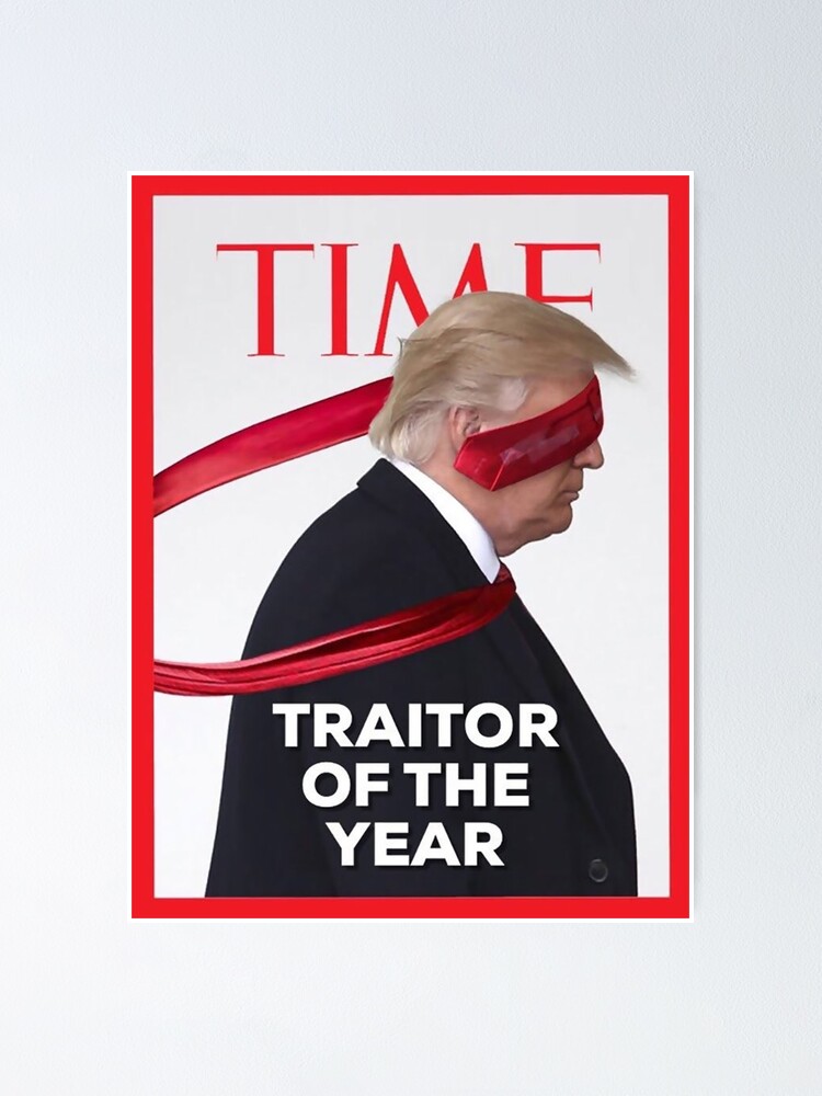 "Traitor Of The Year" Poster for Sale by HATABNA | Redbubble
