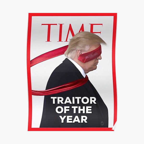 "Traitor Of The Year" Poster for Sale by HATABNA | Redbubble