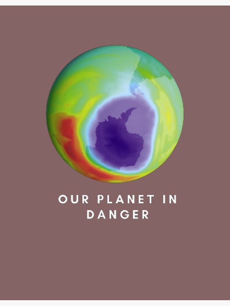 "Our planet in danger" Poster for Sale by Marysho | Redbubble