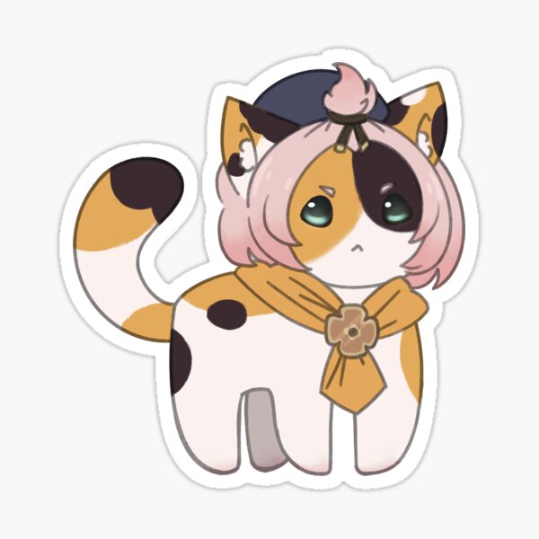 "Kitten Diona" Sticker for Sale by yukitten-chan | Redbubble