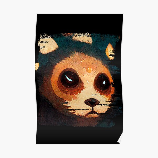 "tanuki - " Poster for Sale by mayza-shop | Redbubble