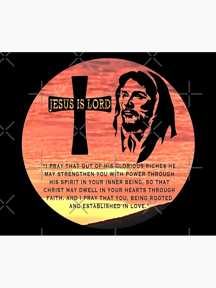 "Jesus Is Lord - Jesus Is Lord Gold Font - Gold Font " Poster for Sale ...