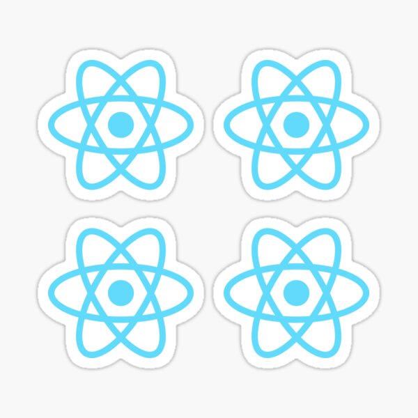 "React developer original tshirt - React Logo " Sticker for Sale by ...