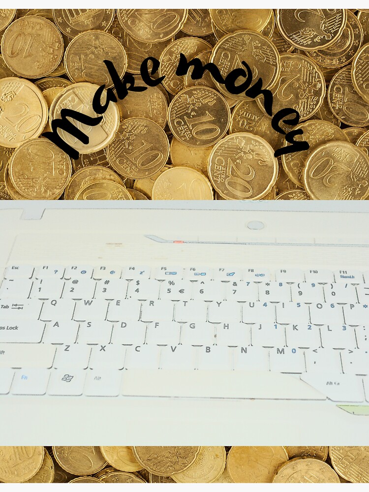 "money, make money, Keyboard, klawiatura" Sticker for Sale by Darekwz ...