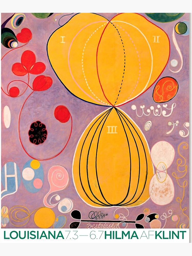 " Hilma af Klint The Ten Largest, No. 7 Adulthood Group IV Vintage ...