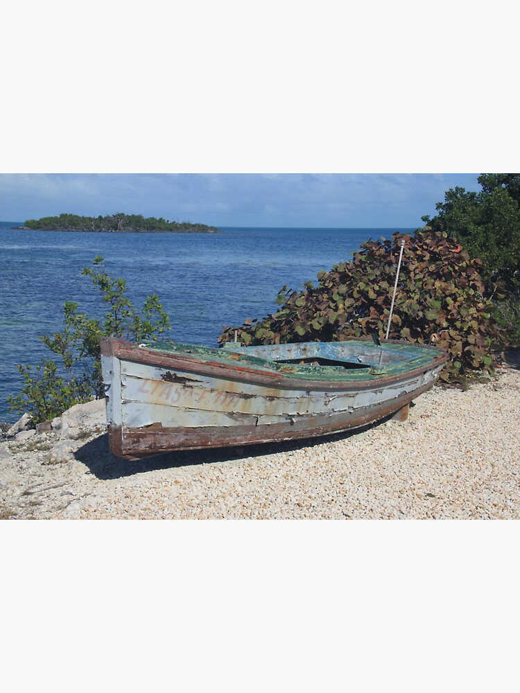 "Old Beached Boat" Sticker for Sale by VCBrandt | Redbubble
