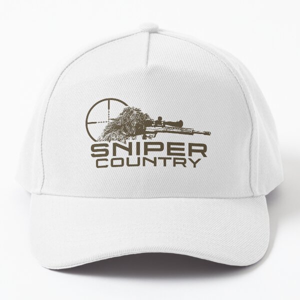 "Sniper Country" Cap for Sale by MoumenShop | Redbubble