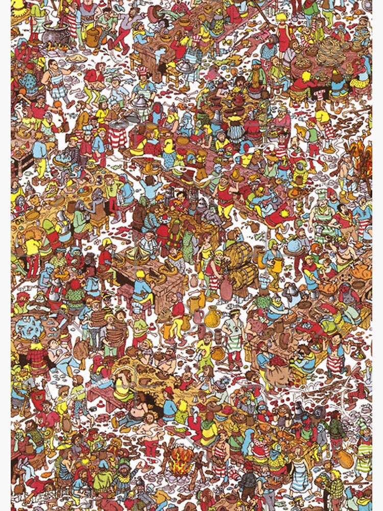 "Where’s Wally/ Waldo - find Wally/ Waldo Book - Part VII Where’s Wally ...