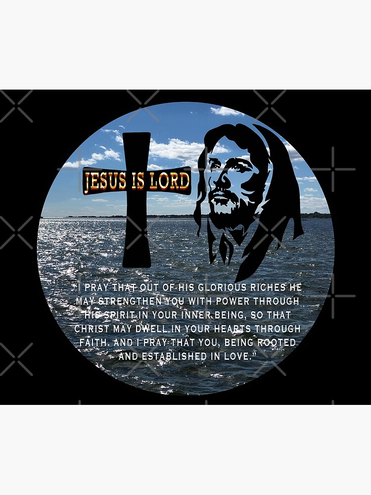 "Jesus Is Lord - Jesus Is Lord Gold Font - Gold Font " Poster for Sale ...