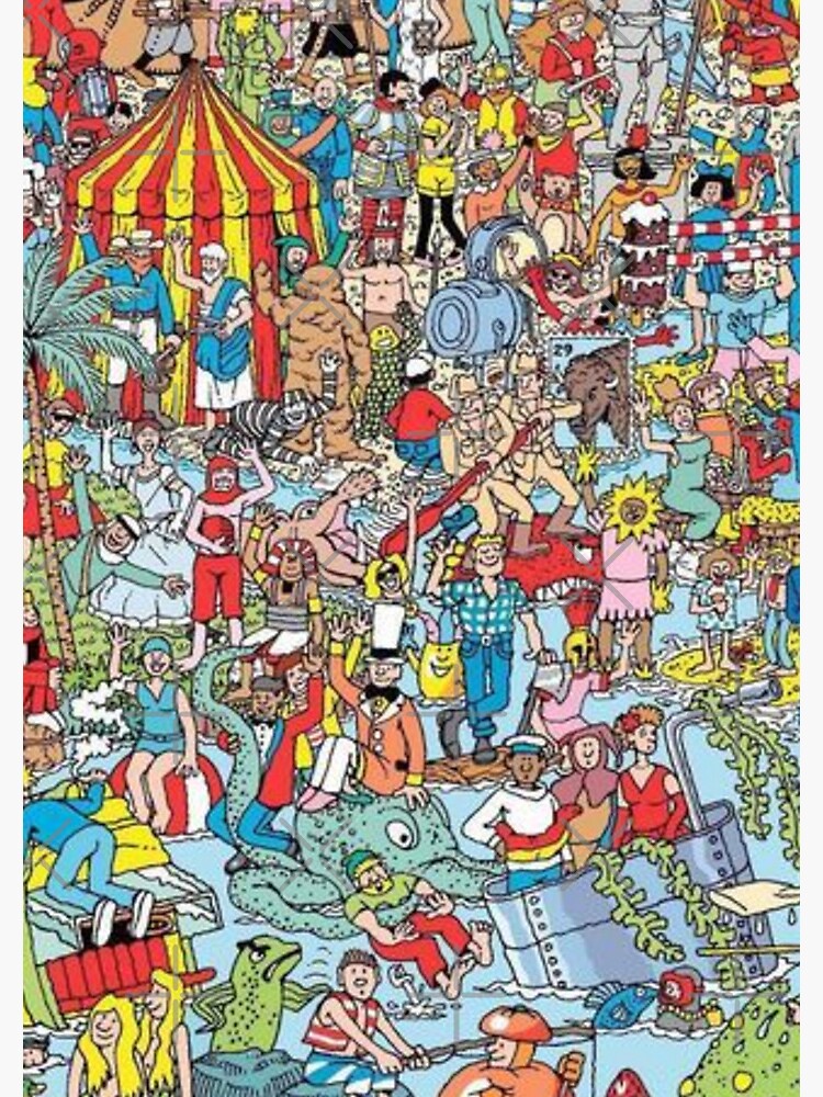 Cuaderno de espiral «Dónde está Wally/ Waldo - encuentra a Wally/ Waldo ...