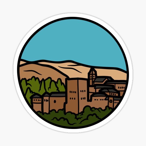 "alhambra palace" Sticker for Sale by LandmarkLabs04 | Redbubble