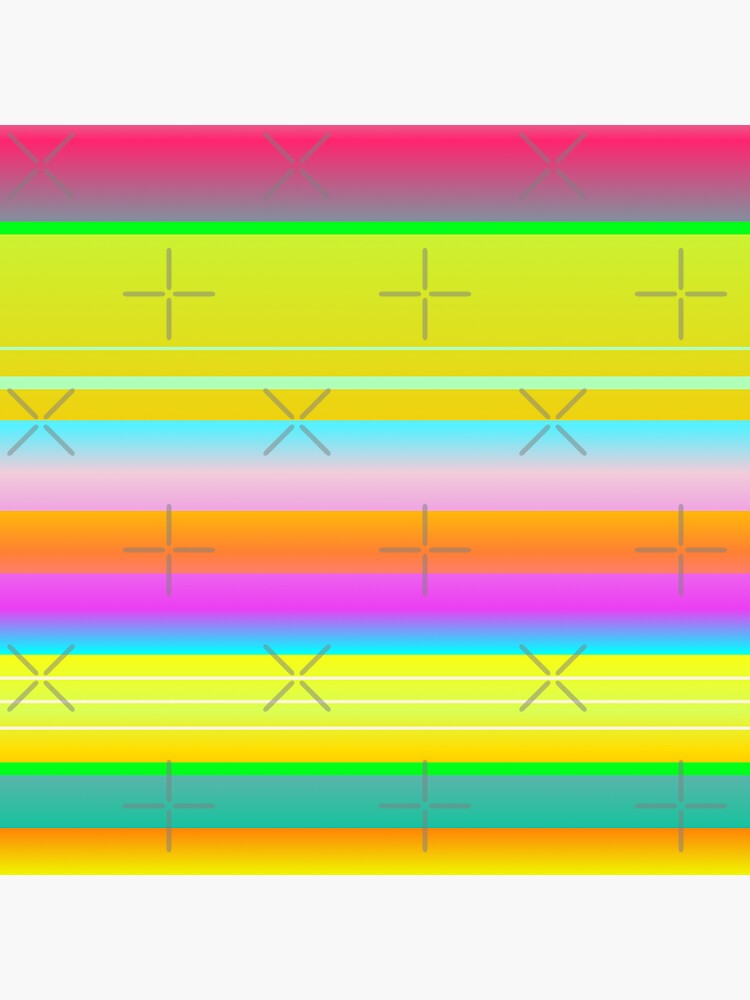 "neon color pattern | neon colors" Sticker for Sale by lausn | Redbubble
