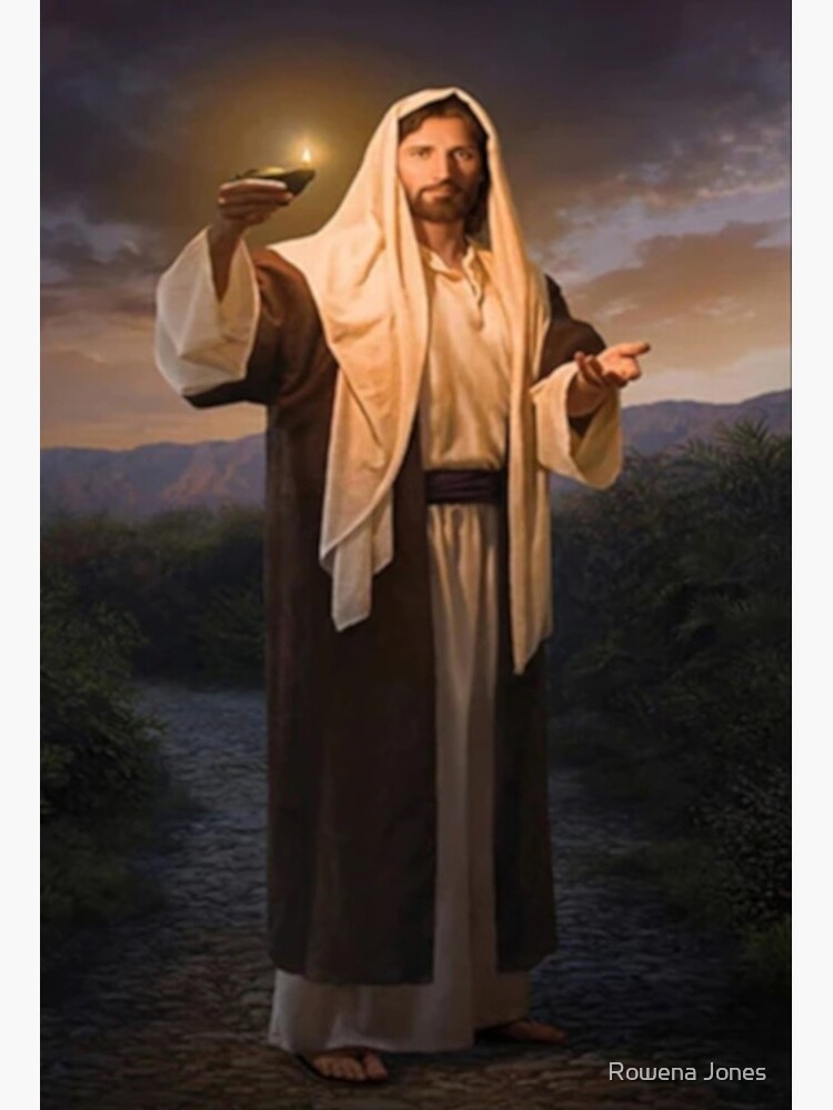 "Jesus Christ I Am the Light the Way" Art Board Print for Sale by ...