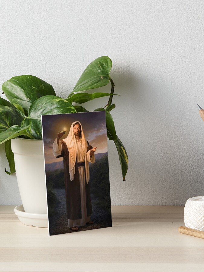 "Jesus Christ I Am the Light the Way" Art Board Print for Sale by ...