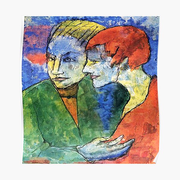 "Emil Nolde young couple" Poster for Sale by Yacinshoping | Redbubble