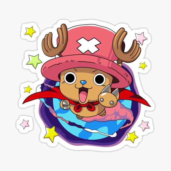 "chopper one piece" Sticker for Sale by youranimeworld | Redbubble