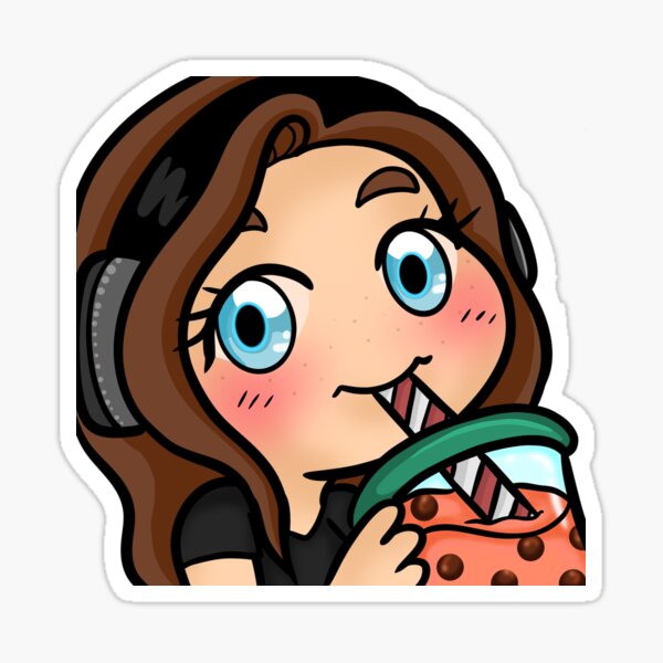 "Evie_senpai13 ttv" Sticker for Sale by MoniiBeann | Redbubble