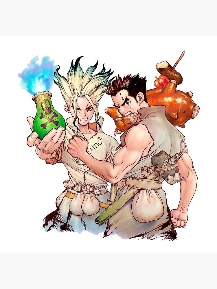 "Dr. Stone" Poster by oxLeinadxo | Redbubble
