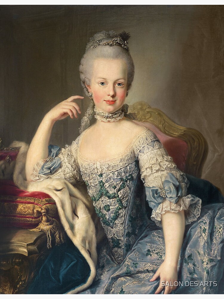 "Archduchess Maria Antonia of Austria (1767-1768) - Martin van Meytens ...