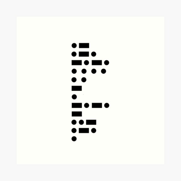 "Architecture written in Morse Code - Architect" Art Print for Sale by ...
