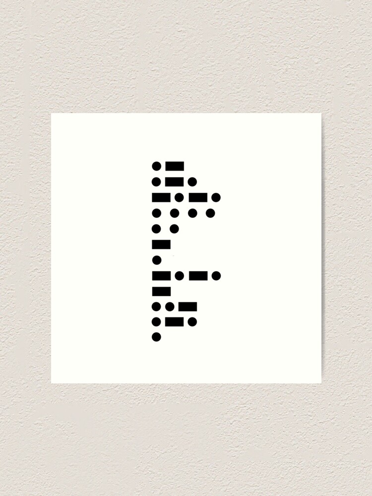 "Architecture written in Morse Code - Architect" Art Print for Sale by ...