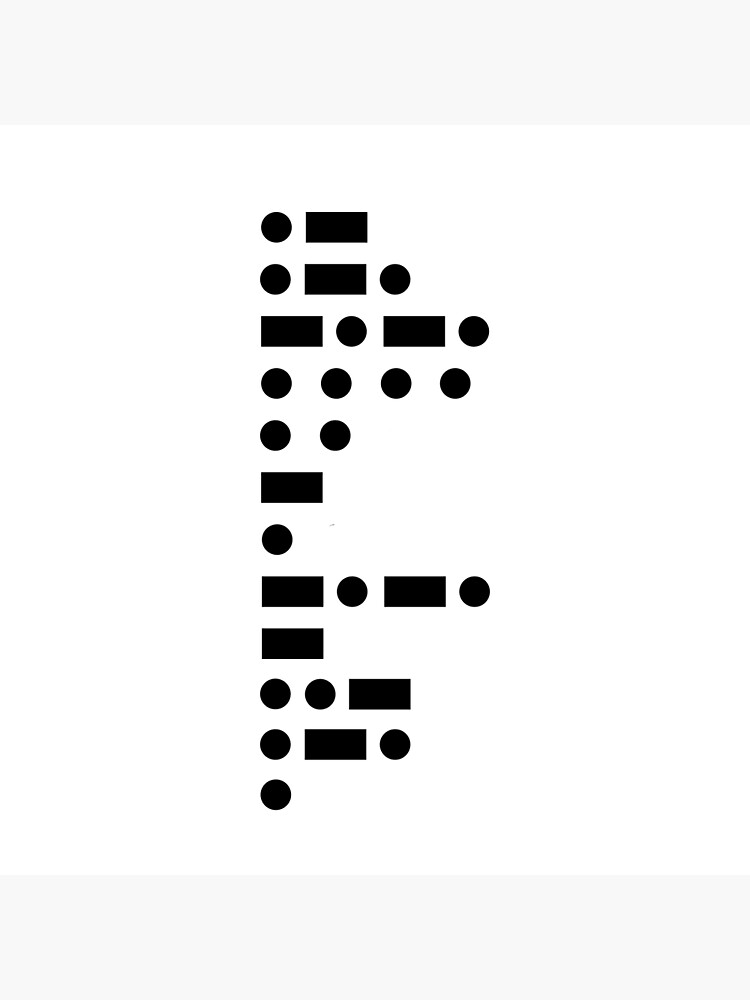 Lámina fotográfica «Arquitectura escrita en Código Morse - Arquitecto ...