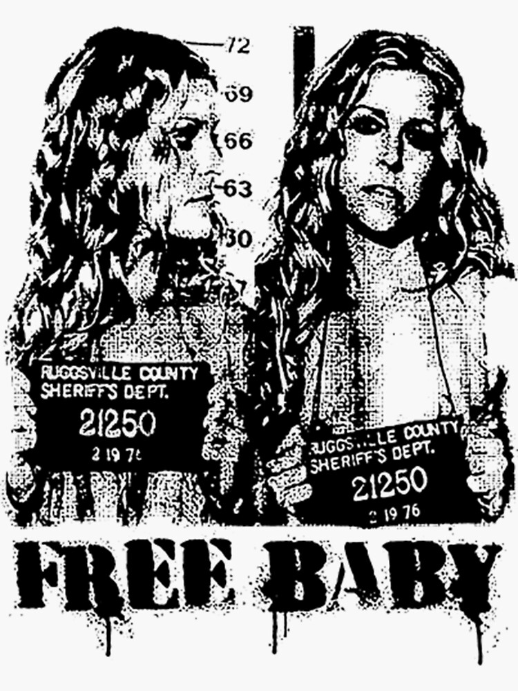 "The Devils Rejects NEWShirtFree baby" Sticker for Sale by RydeNaroubra ...