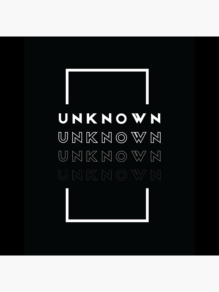 " Black White Simple Typography Unknown Typography White Square ...