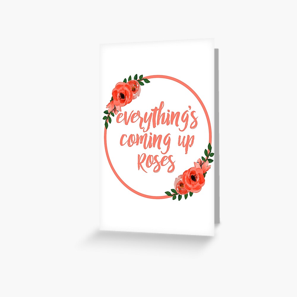 "Everything's Coming Up Roses | Gypsy" Greeting Card by aimee-draws ...