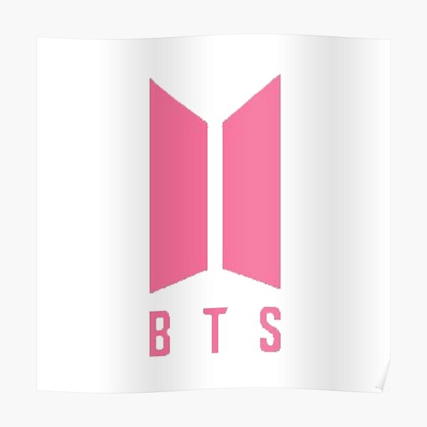 "Bts logo " Poster for Sale by SaJeShop | Redbubble