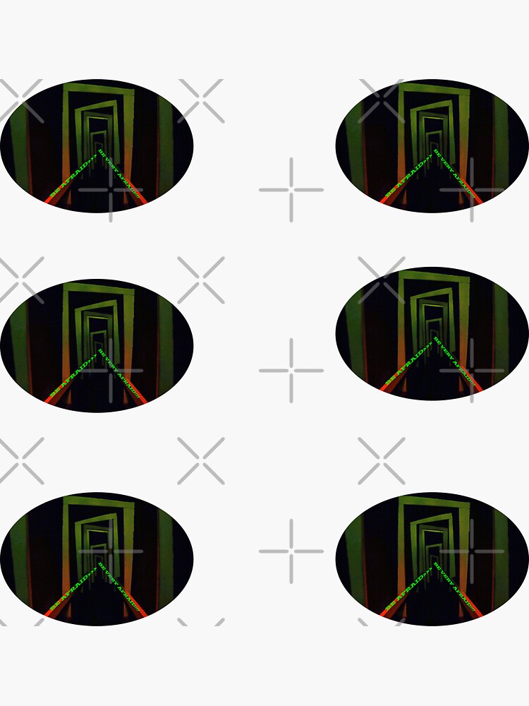 "Spooky, creepy, Be Afraid Halloween Sticker pack" Sticker for Sale by ...